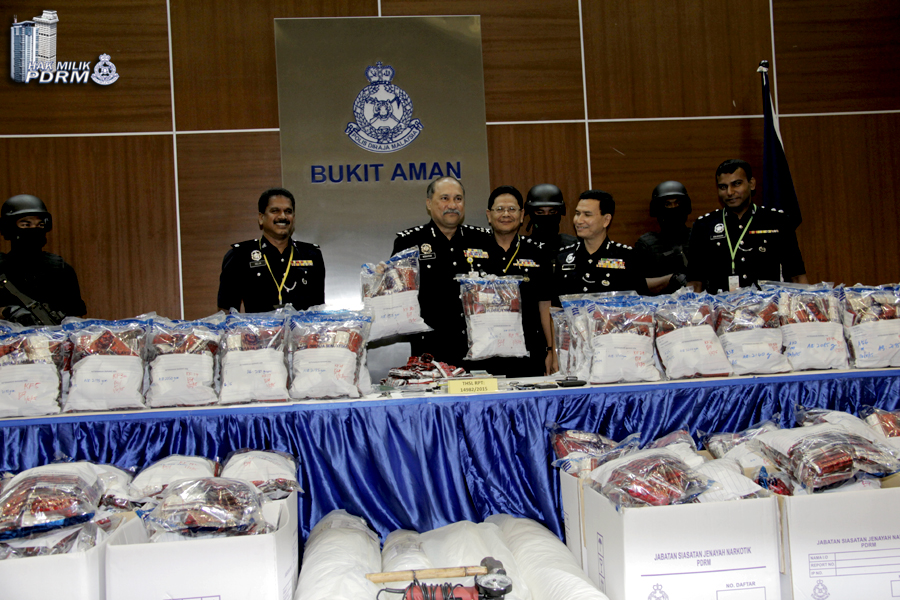 ERAMIN 5 BERNILAI RM29 JUTA DIRAMPAS