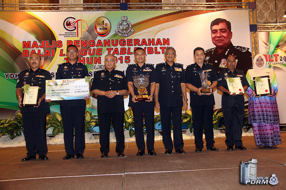 BALAI POLIS MUAR DINOBATKAN JUARA BLT