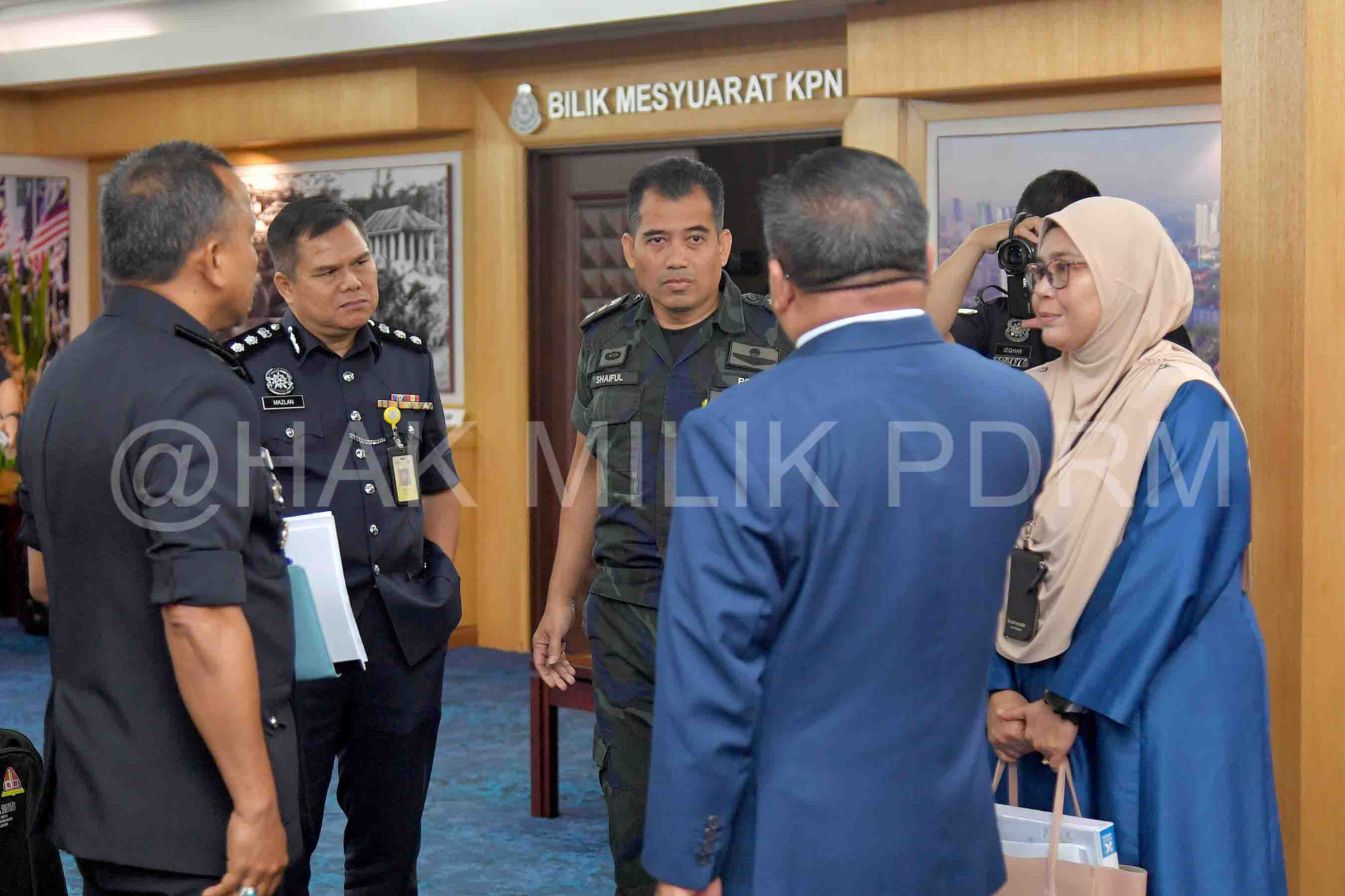 KPN TERIMA KUNJUNGAN HORMAT TIMBALAN KETUA PENGARAH KESELAMATAN NEGARA MKN