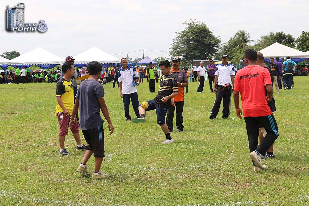 PDRM PAMER SEMANGAT SAMBUT HARI SUKAN NEGARA 2017