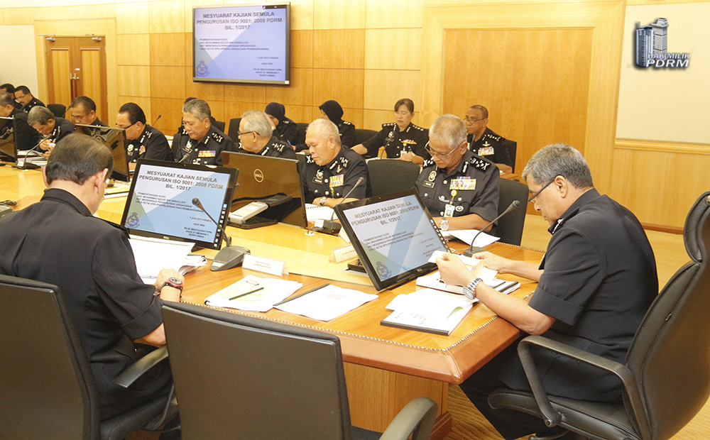 PDRM TINGKAT SISTEM PENGURUSAN, SASAR PERKHIDMATAN TERBAIK