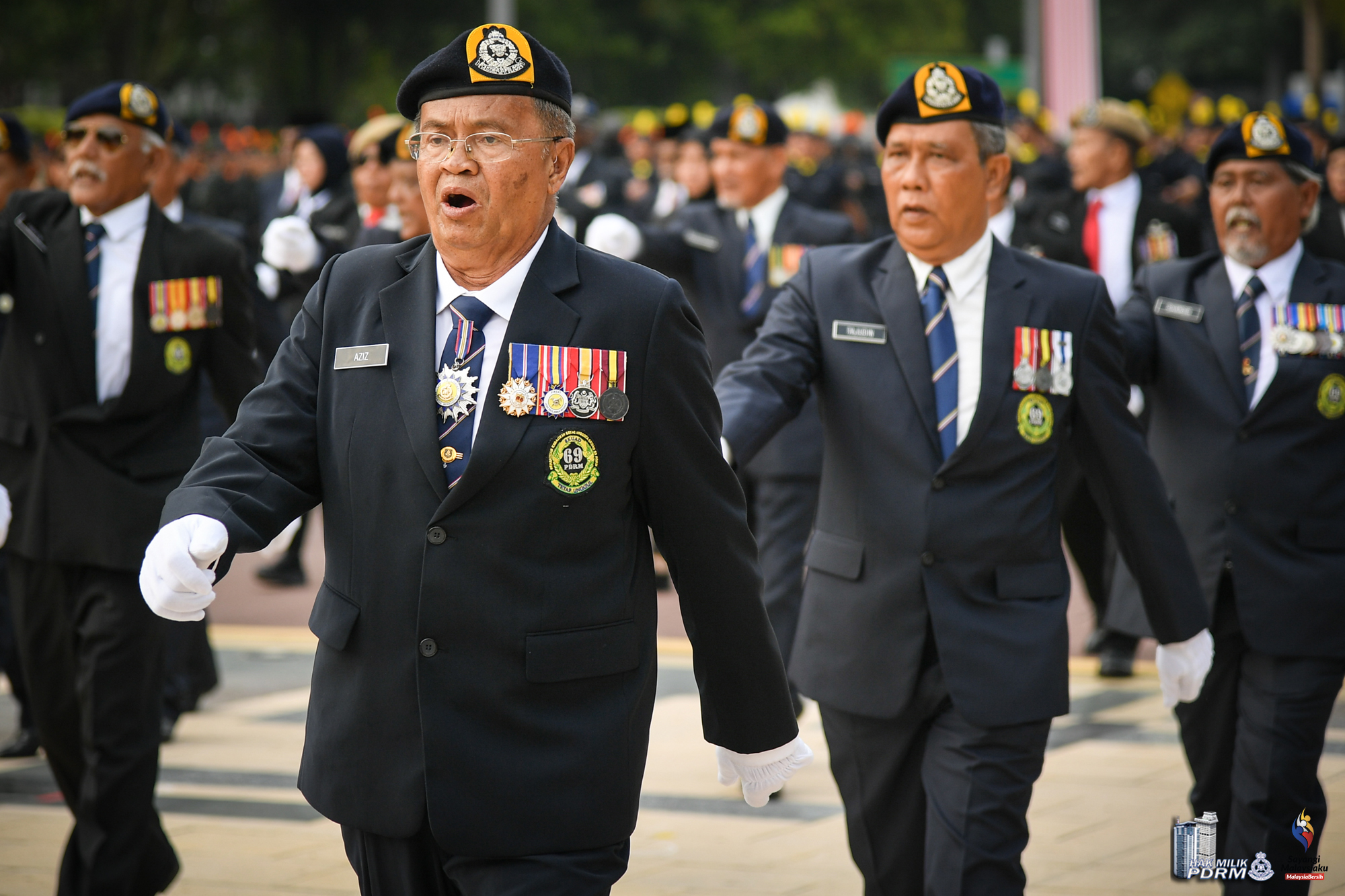 HARI KEBANGSAAN KE-62- IKRAR PDRM TERUS BERBAKTI DEMI KEAMANAN NEGARA